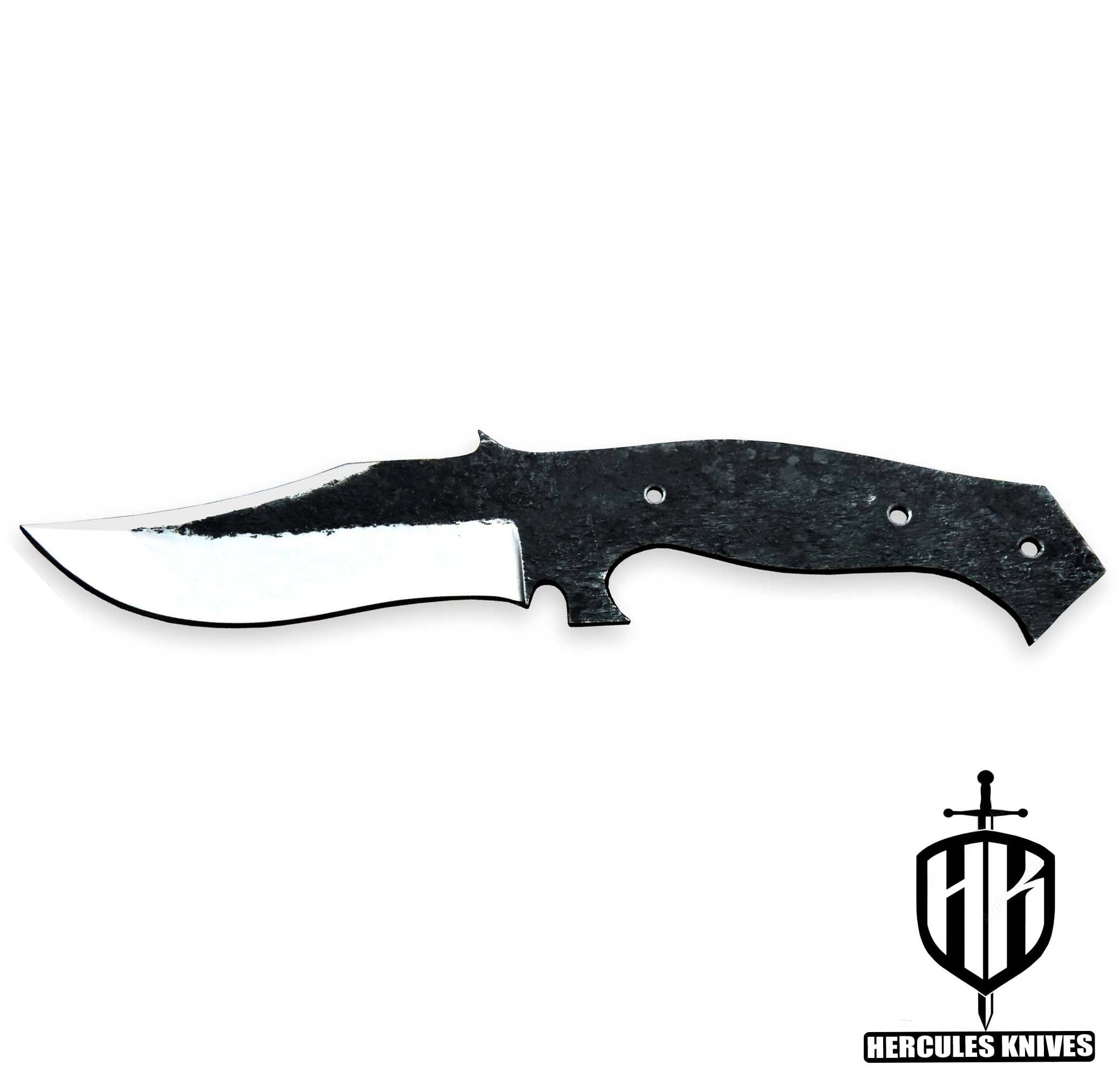 MB480-Custom 10.20" OAL Hammered 1095 High Carbon Steel | Blank Blade ...
