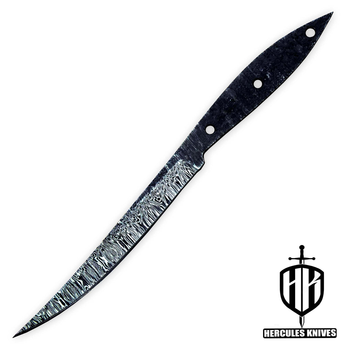 Hercules Custom 11.0"OAL Hand Forged Hammered Damascus Steel Blank ...